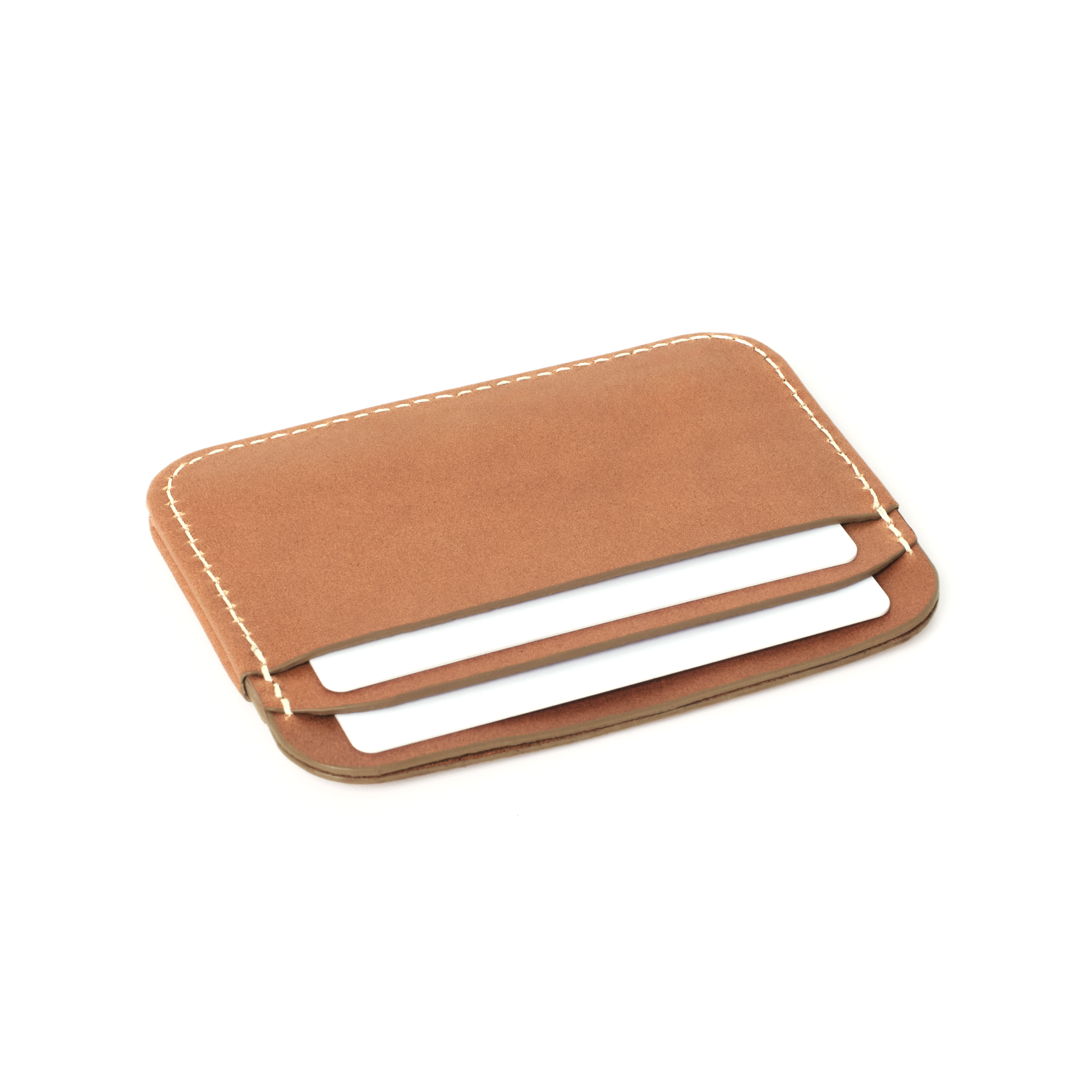 Round Luxe PLUS Wallet "V2", Rye - MAKR