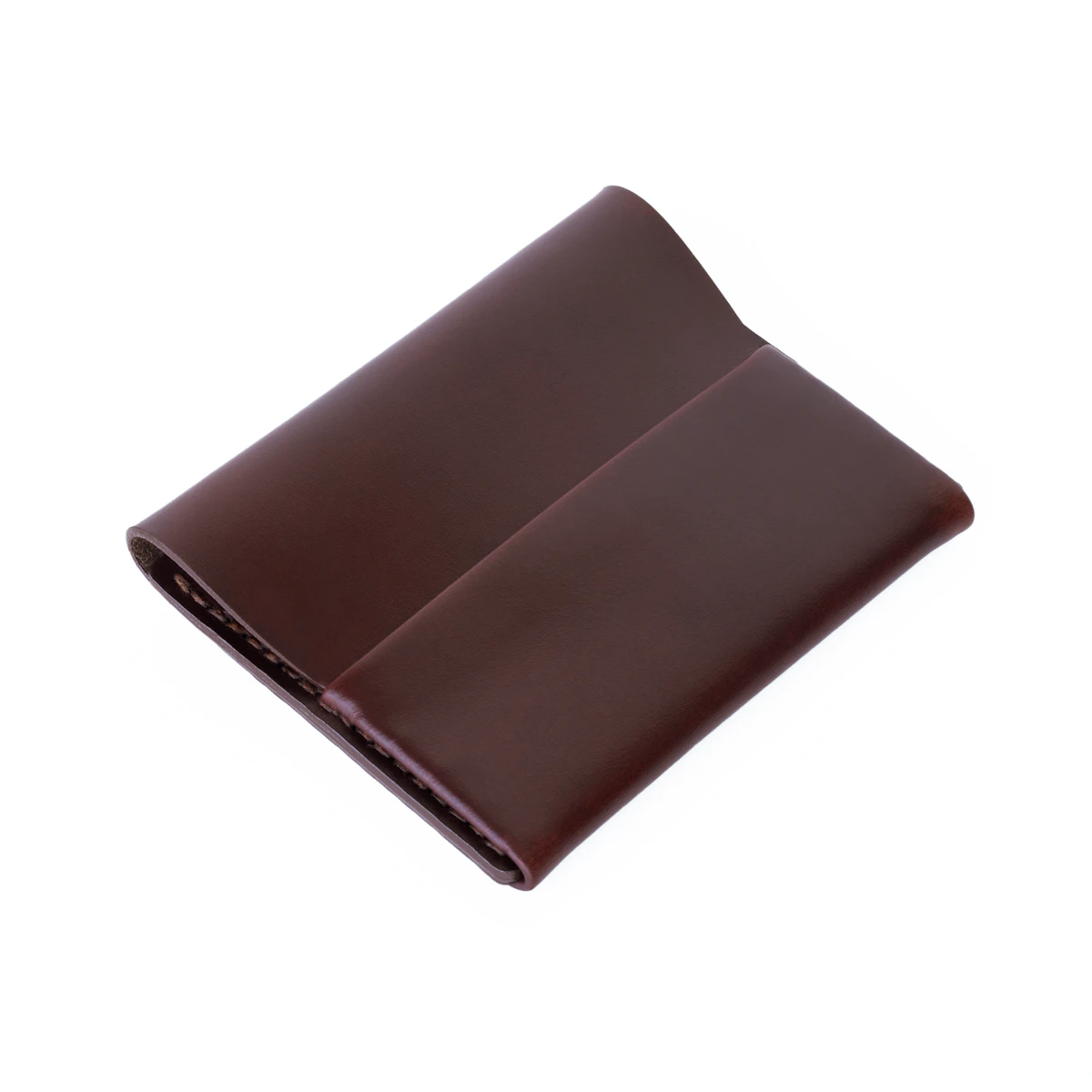 50/50 Wallet, Ox Blood Chromexcel - MAKR