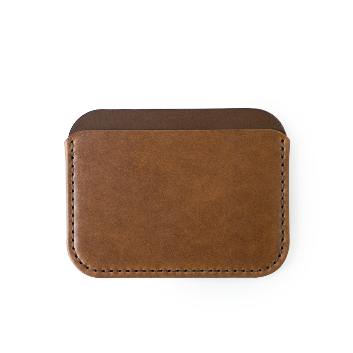 Round Luxe Wallet, Flax - MAKR